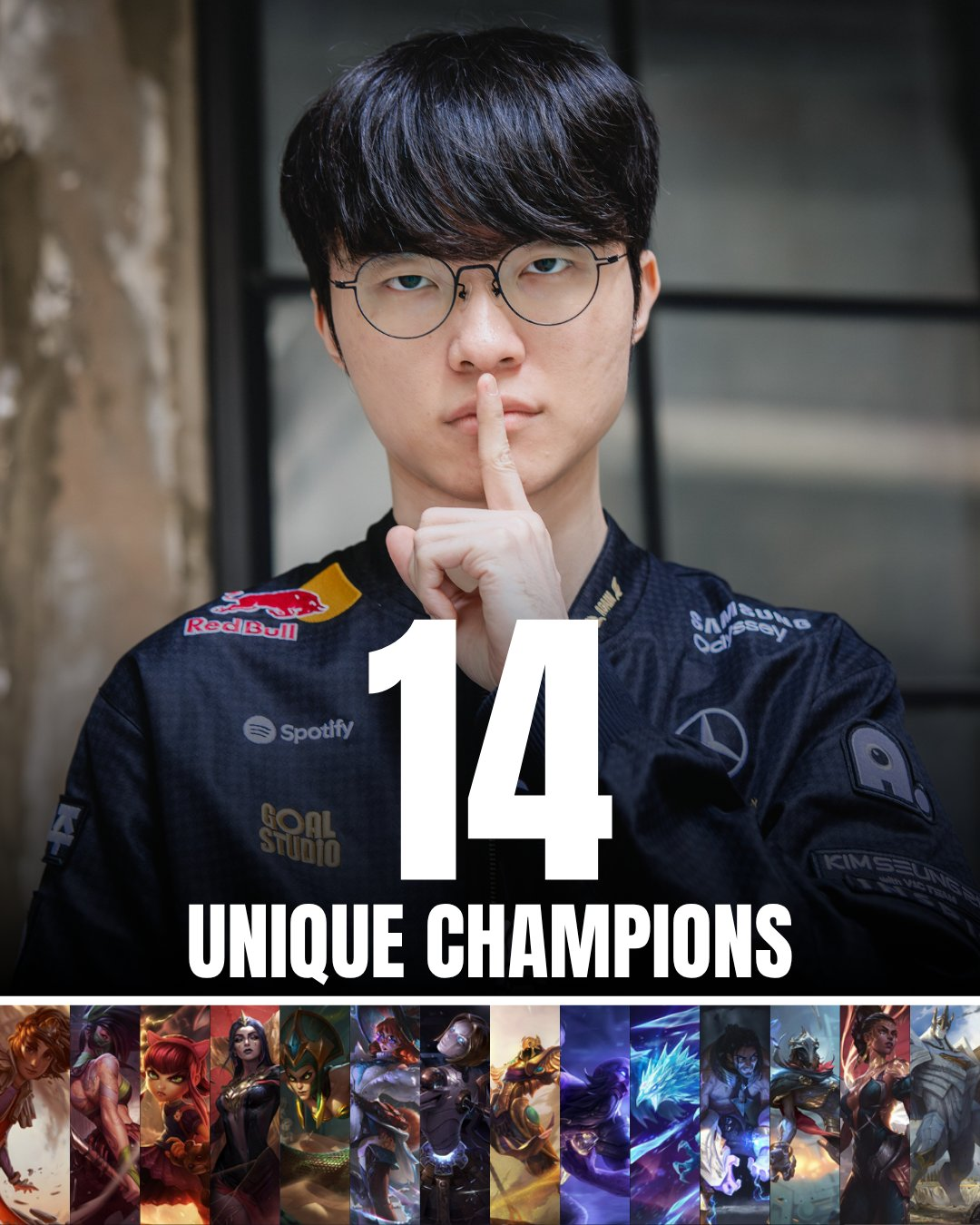 Before the 2025 World Championship finals, Faker established a "huge ...